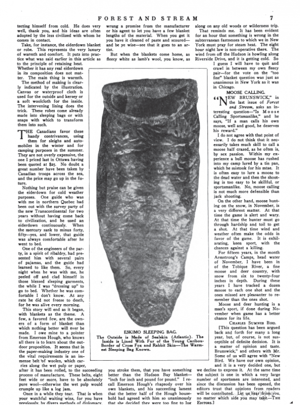 The Early Origins of Sleeping Bags - Lucky Sheep